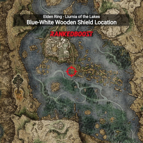 Elden Ring Blue-White Wooden Shield Builds | Location, Stats