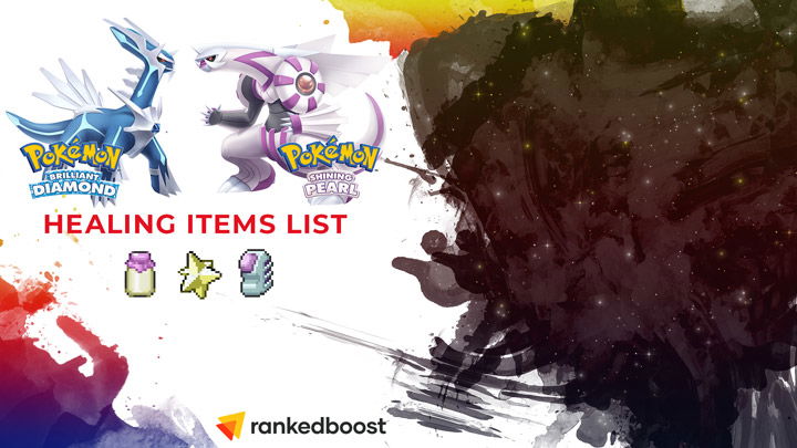 Pokemon BDSP Healing Items List | Where To Find