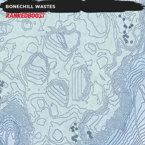 Pokemon Legends Arceus Bonechill Wastes Pokemon, Items, Map