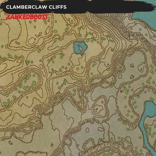 Pokemon Legends Arceus Clamberclaw Cliffs Pokemon, Items, Map