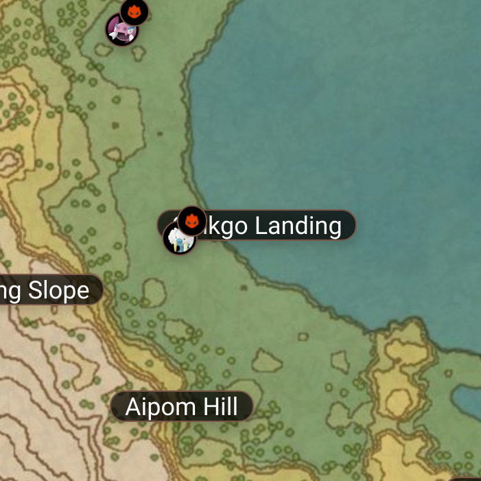 Pokemon Legends Arceus Ginkgo Landing Pokemon, Items, Map