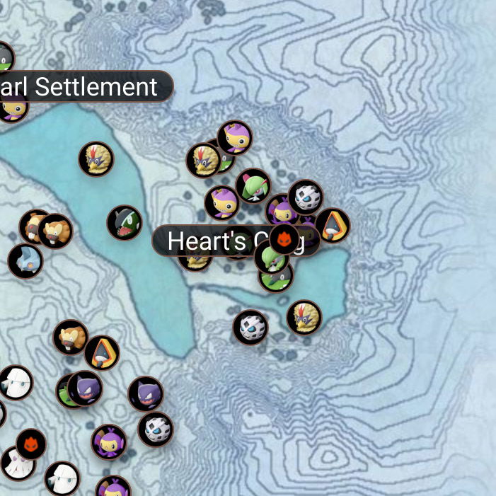 Pokemon Legends Arceus Alabaster Icelands Pokemon, Items, Map