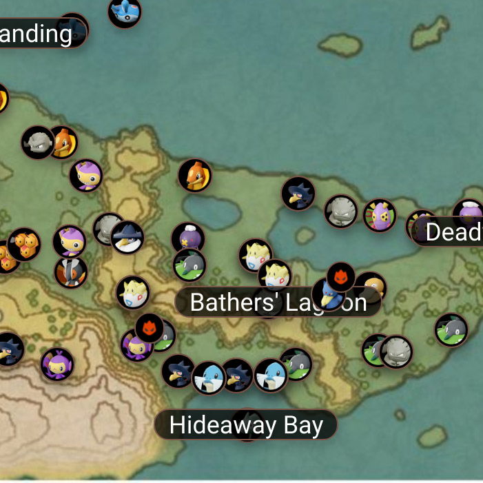 Pokemon Legends Arceus Cobalt Coastlands Pokemon, Items, Map