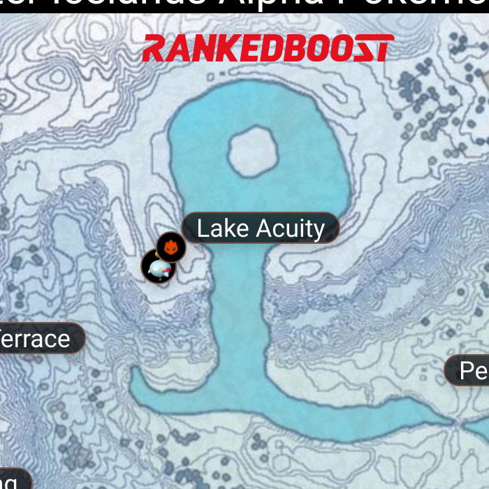 Pokemon Legends Arceus Lake Acuity Pokemon, Items, Map