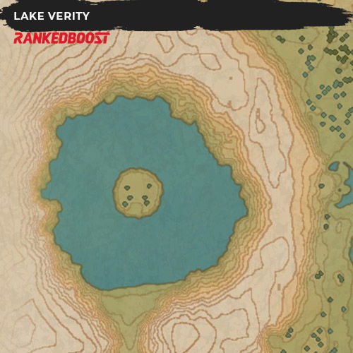 Pokemon Legends Arceus Lake Verity Pokemon, Items, Map