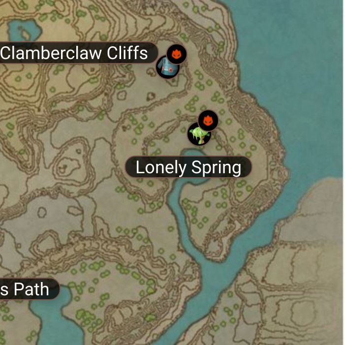 Pokemon Legends Arceus Lonely Spring Pokemon, Items, Map