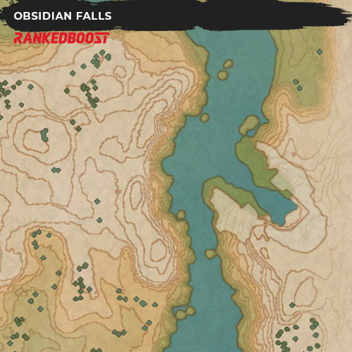 Pokemon Legends Arceus Obsidian Falls Pokemon, Items, Map