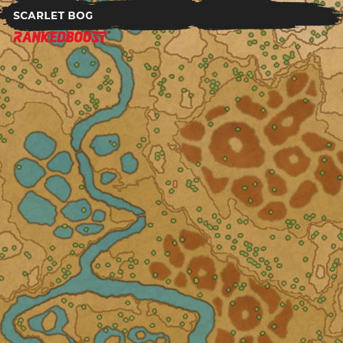 Pokemon Legends Arceus Scarlet Bog Pokemon, Items, Map