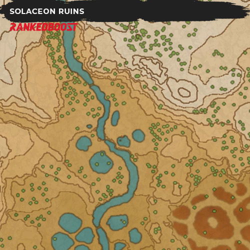 Pokemon Legends Arceus Solaceon Ruins Pokemon, Items, Map
