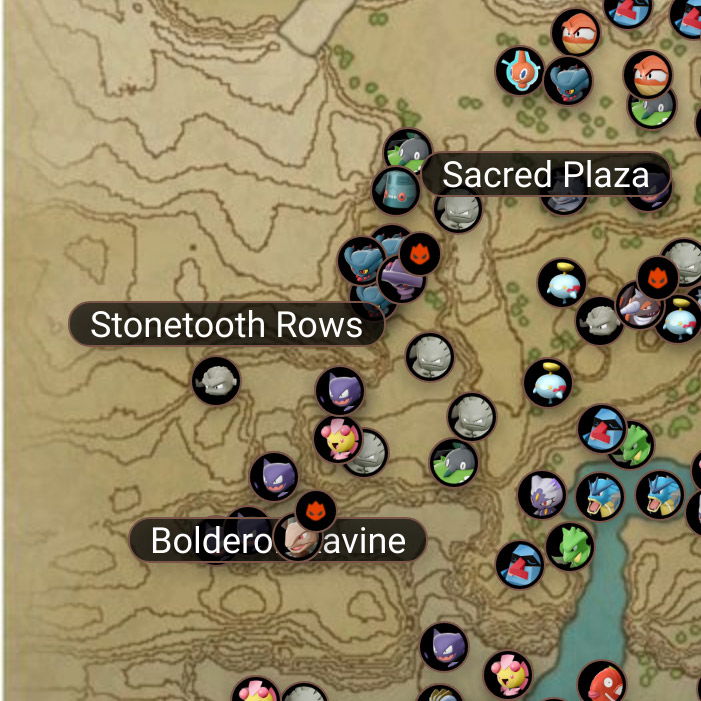 Pokemon Legends Arceus Coronet Highlands Pokemon, Items, Map