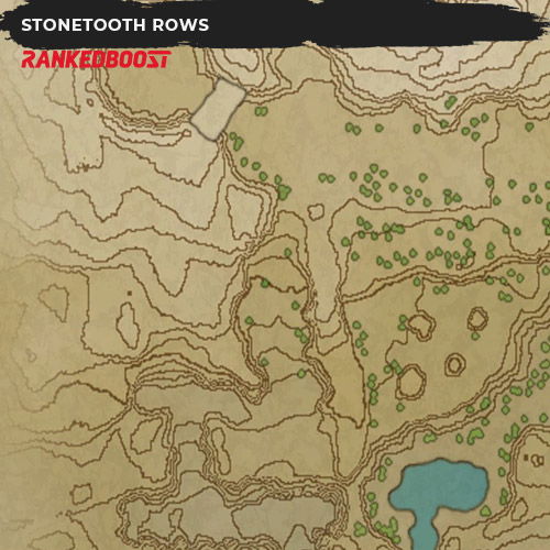 Pokemon Legends Arceus Stonetooth Rows Pokemon, Items, Map