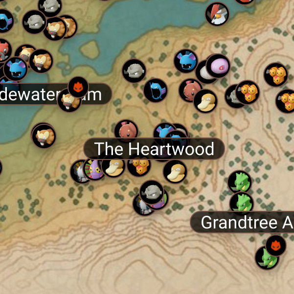 Pokemon Legends Arceus Obsidian Fieldlands Pokemon, Items, Map