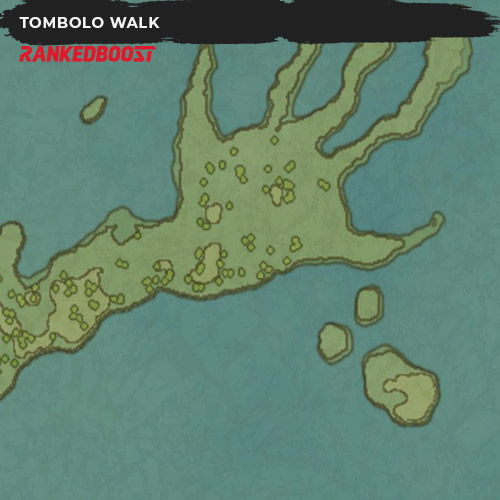 Pokemon Legends Arceus Tombolo Walk Pokemon, Items, Map