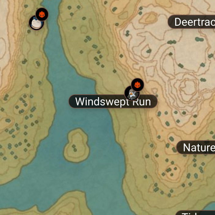 Pokemon Legends Arceus Windswept Run Pokemon, Items, Map