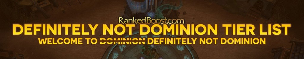 Definitely Not Dominion Tier List • Best Champions • LoL 2018 - RankedBoost