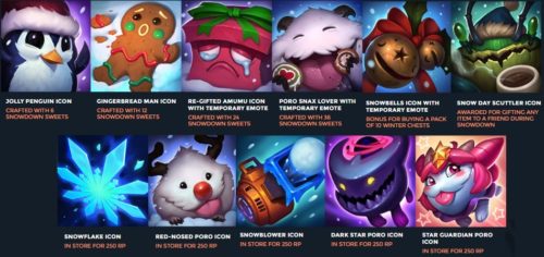 Snowdown Event Guide LoL 2016 | Skins, Summoner Icons, Chests