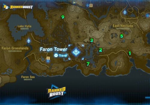 Zelda Breath of the Wild Shrine Locations | Breath of the Wild Dungeons