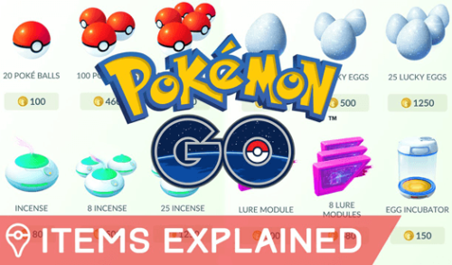 Pokemon GO Items | List of All Pokemon GO Items From Pokestops
