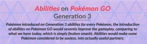 Pokemon GO Ability List | Battling, Buddy and Raid Abilities