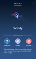 Pokemon GO Weather Chart | Increased Spawn Rate and Bonus Stardust