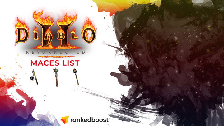 Diablo 2 Unique Mace List | All Mace Items and Stats